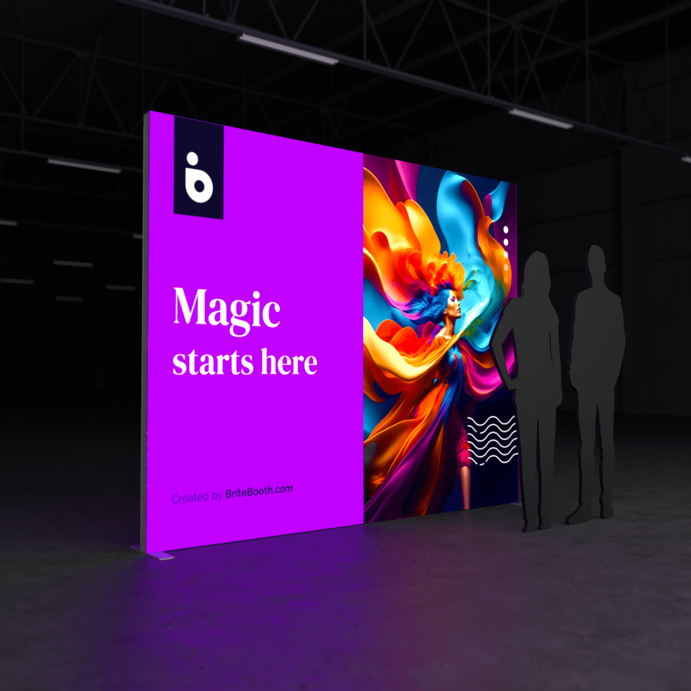 BriteBooth | Backlit Trade Show Light Box Displays