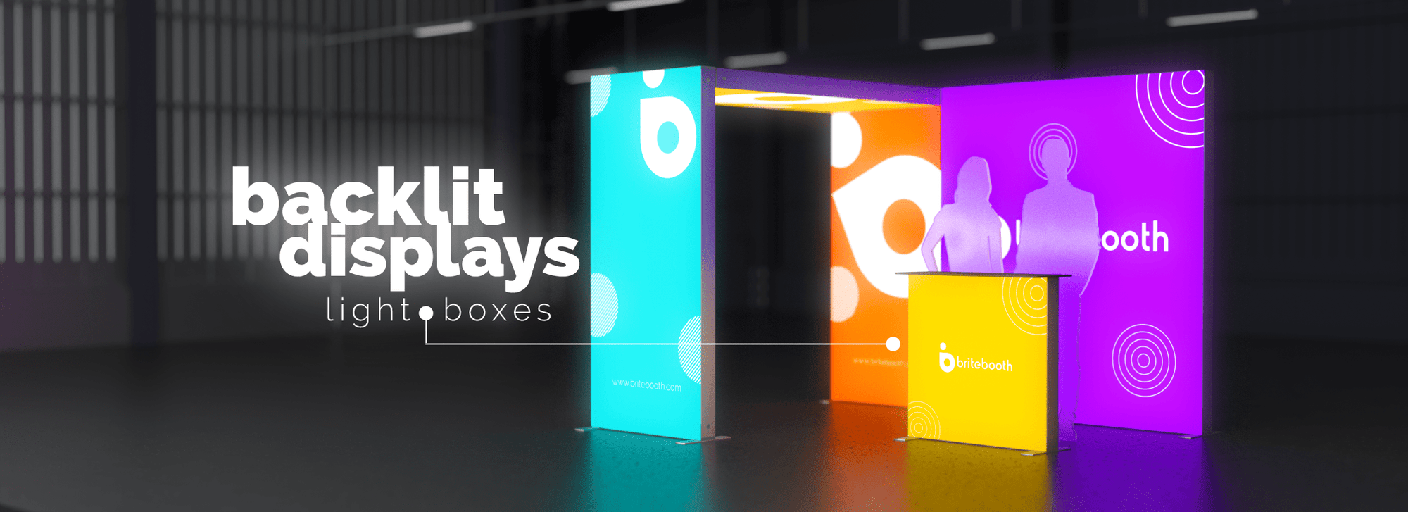 BriteBooth | Backlit Trade Show Light Box Displays