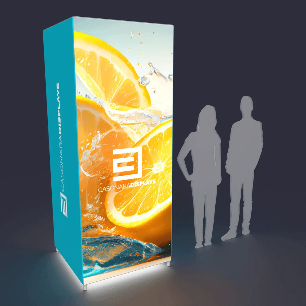 Casonara Backlit Trade Show Towers-Trade Show Light Box and Displays ...